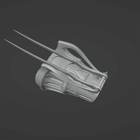 3d File Shang Tsung Tekko Kagi Weapon Polkard Flesh Ripper 🔫 ・design