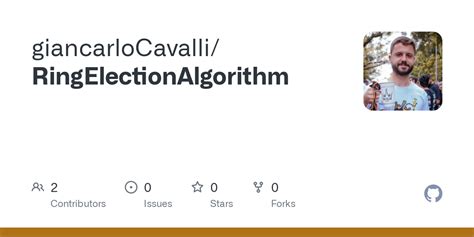 Github Giancarlocavalliringelectionalgorithm
