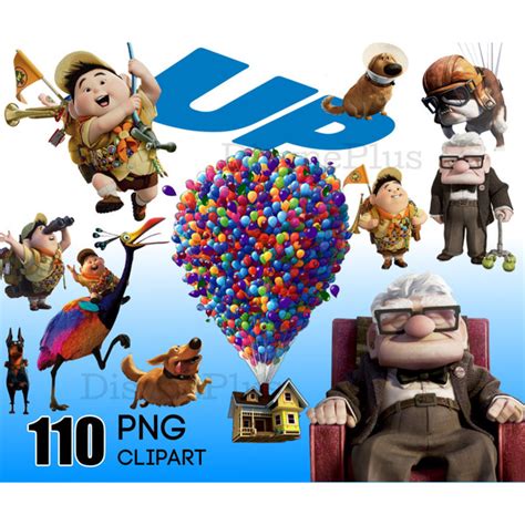 110 Up Clipart Bundle Movie Clipart Carl And Ellie Png Up Inspire