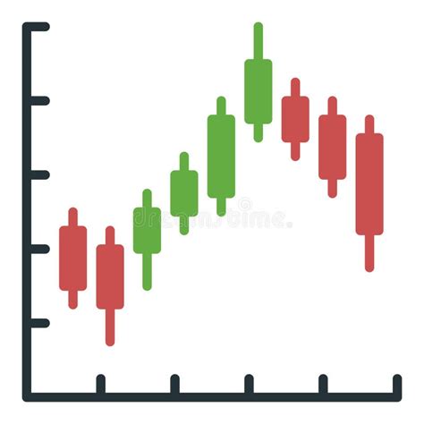 Technical Analysis With Candlestick Patterns Vector Margin Trading Icon
