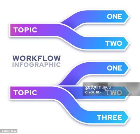 Infographic Vector Flow Chart High Res Illustrations Getty Images