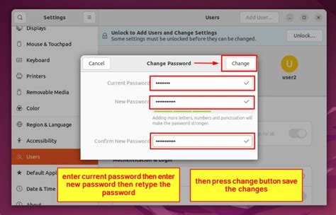 Best Methods To Change User Password Linux