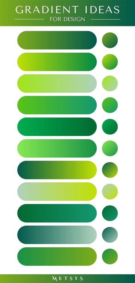 Gradient Ideas For Design In 2024 Green Color Pallete Green Palette Green Colour Palette