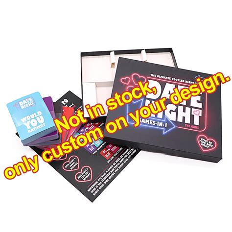 Wjpc Printing Sex Holographic Card Drunk Board Game Cards