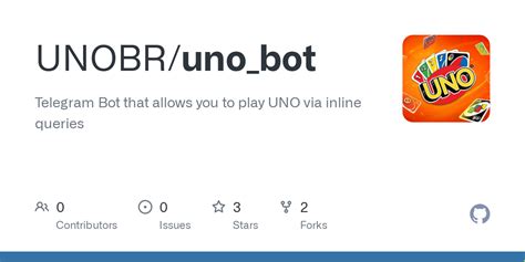 Github Unobr Uno Bot Telegram Bot That Allows You To Play Uno Via Inline Queries