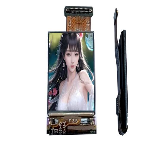096 Inch Touch Color Oled Display Module 120x240 Resolution For