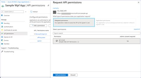 The Code Blogger Azure Ad B2c And Msal With Net Core Wpf App And Web Api