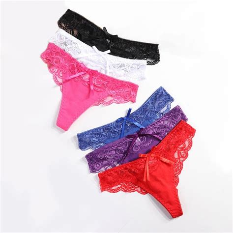 Жінки сексуальний мило мережива V String труси трусики стрінги G String нижня білизна білизна м