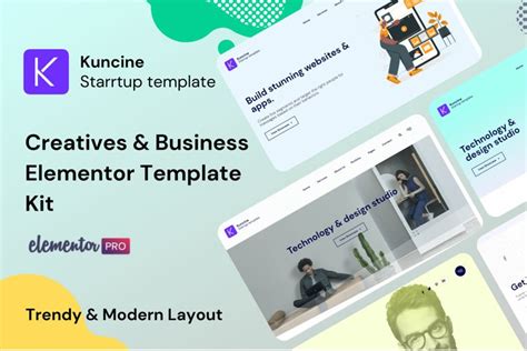 Creatives And Business Elementor Template Kits