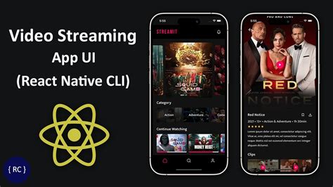 NetFlix Clone App UI In React Native CLI Video Streaming App UI In