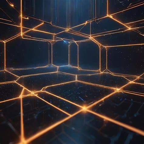 Premium Photo Data Technology Abstract Futuristic Illustration Low