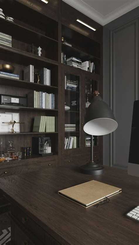 Как обустроить кабинет дома Оформление рабочего места Дом Дизайн домашнего кабинета Дизайн