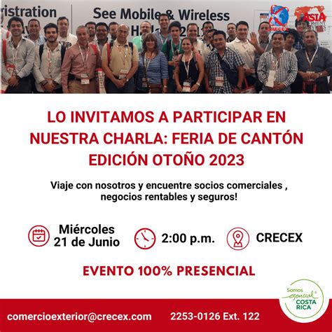 Crecex Le Lleva A La Feria De Cantón 2023 Cámara De Comercio