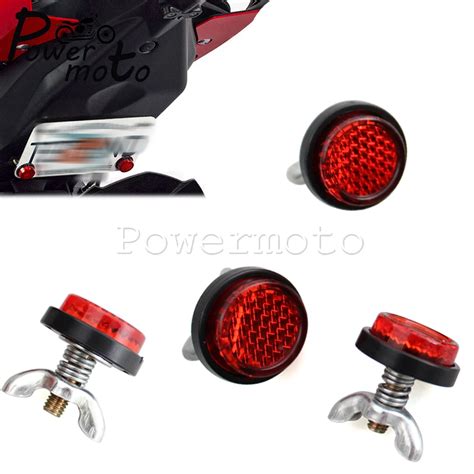 오프로드 오토바이 액세서리 반사판 프리즘 스티커 마크 라운드 경고 스트립 자동차 자전거 모토 안전 반사 스티커 4 개커버 And 장식품 쇠시리 Aliexpress