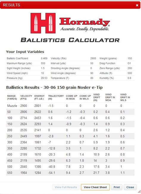 300 Win Mag 180 Grain Bullet Drop Chart Quick Chart Maker