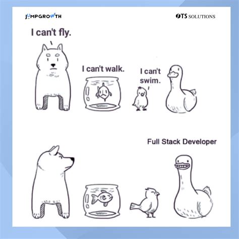 ots solutions on linkedin otssolutions coders meme fullstacklife developerhumor