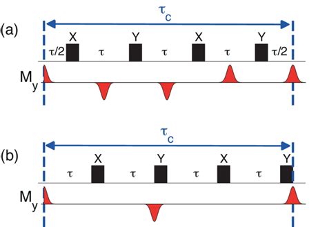 Schematic Representation Of Dynamical Decoupling Sequences A Time