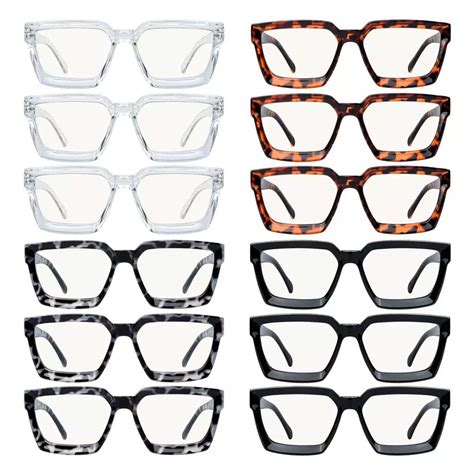 Reading Glasses Progressive Multifocus 12 Pack Women