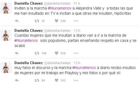 Daniella Ch Vez En Contra De Niunamenos Recibe Insultos De Mujeres Tecache Cl