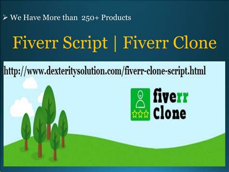 ppt fiverr script fiverr clone powerpoint presentation free download id 7613377
