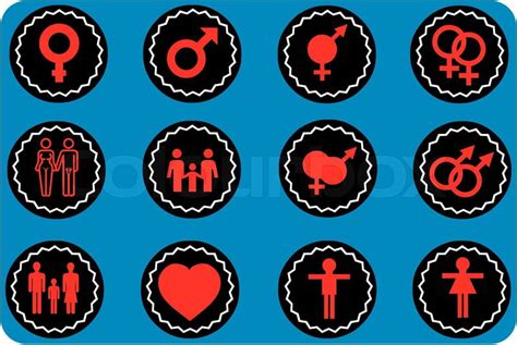 Sex Zeichen Colourbox