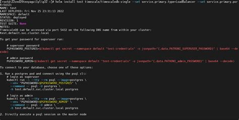 [content bug] install timescaledb on kubernetes · issue 1807