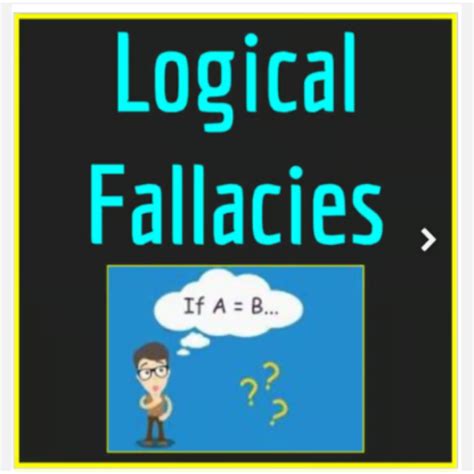 Logical Fallacies Virtual Lesson Powerpoint High School English