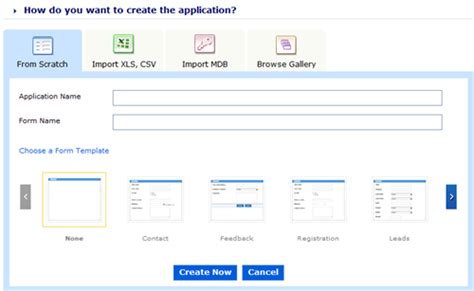 Zoho Creator A Simple Online Database Builder Software For Enterprise