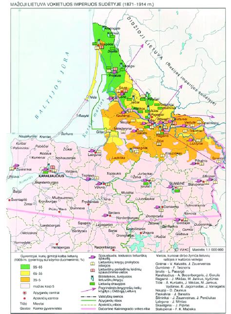 Lithuania Minor In German Empire 1871 1914 From Lietuvos Istorijos Download Scientific