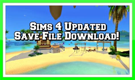 Updated Sims 4 Save File Downloads Maybe Emily On Tumblr
