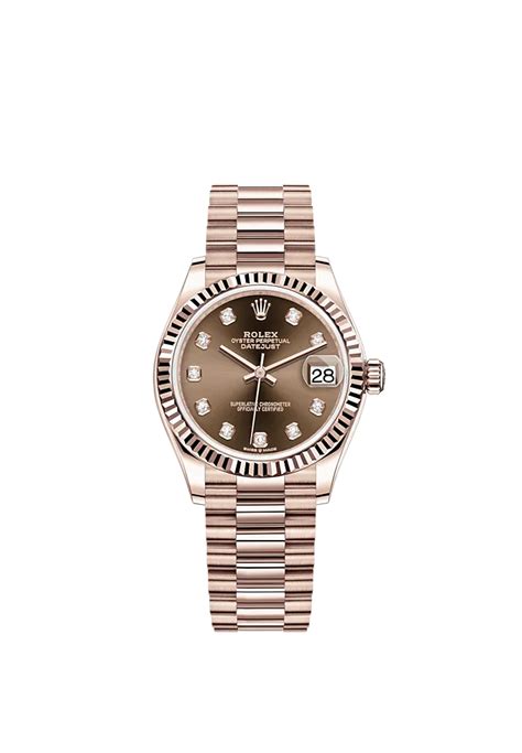 Datejust 31 31mm Oyster Bracelet Oystersteel And Everose Gold With Cho
