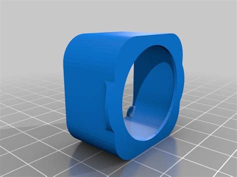 Free 3d File Porta Filtro Per Torcia Cree Cree Torch Filter Holder・object To Download And To 3d