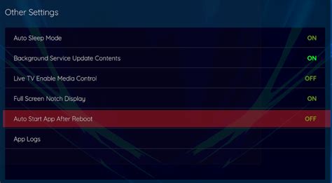 Auto Start After Reboot Ottrun