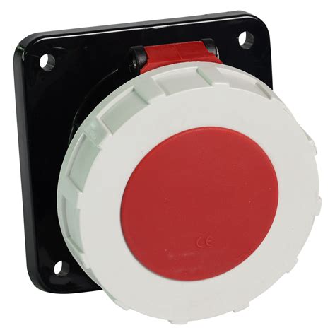 Eurokontakt® Flush Mounted Socket 4p 63a Ip67 Bos Elektro Hilversum