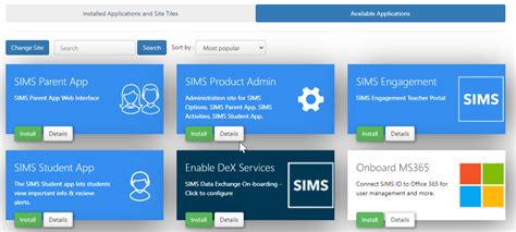 Installing The Enable Dex Services Tile Csm