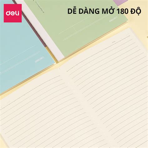 Stitched Notebook 80 Pages Pastel Color Deli Horizontal Lines Size A5 B5 Stitched Spine Notebook