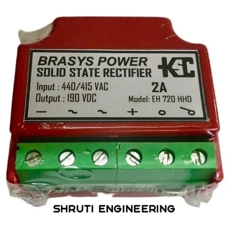 Dc Brake Rectifier At ₹ 600 Number Solid State Rectifier In Ahmedabad Id 22261841748