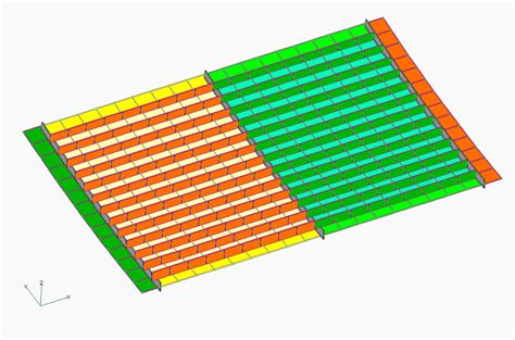 Finite Element Mesh Of Some Panels Of The Fuselage Download