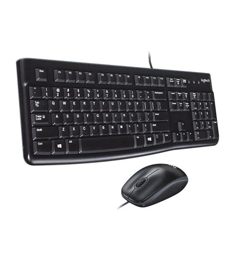 Logitech MK120 Wired USB Keyboard And Mouse Combo Riaz Computer