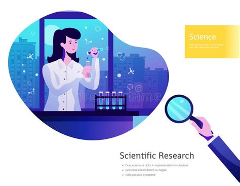 Science Background Poster Stock Vector Illustration Of Creative