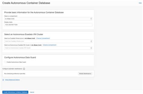 resource model update for autonomous database on dedicated exadata infrastructure