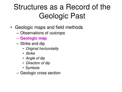 PPT GEOLOGIC STRUCTURES PowerPoint Presentation Free Download ID 1017800