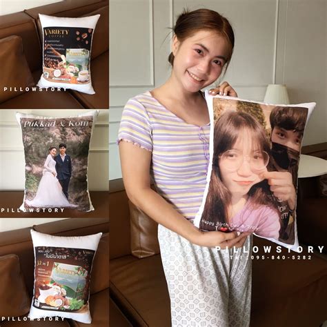 หมอนสั่งวาด ของขวัญสั่งทำพิเศษ ตุ๊กตาหน้าคน Pillow