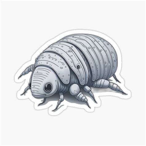 Dairy Cow Isopod Chibi Sticker Sticker For Sale By Alif Bin Hasan Redbubble