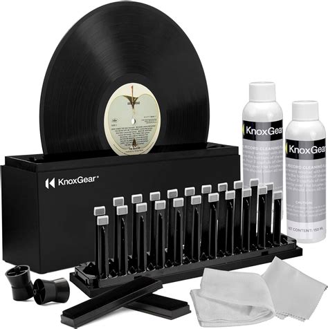 Knox Gear Record Cleaner Kit Vinyl Record Cleaning Kit To