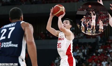 Basketball Top5 影沒渡邊雄太的日本緊咬法國三節！「日版柯瑞」富永啟生狂飆20分 無死角超狂三分射傻狗貝、富尼耶