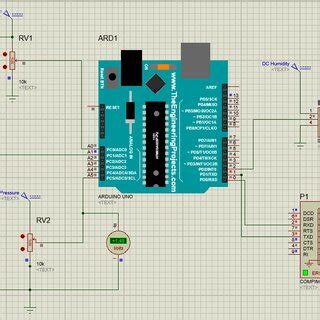 2 Complete Circuit Of The Model In Proteus Download Scientific Diagram