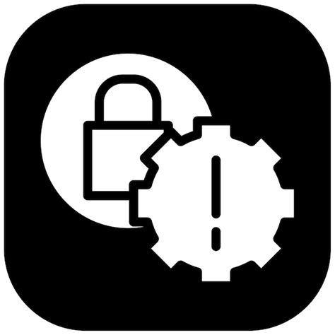 Premium Vector Cybersecurity Risk Icon
