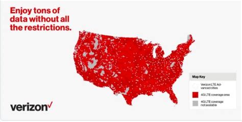 Verizon Data Coverage Map