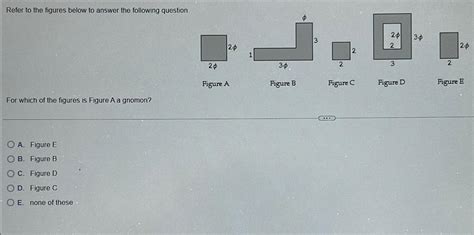 Solved Refer To The Figures Below To Answer The Following Chegg
